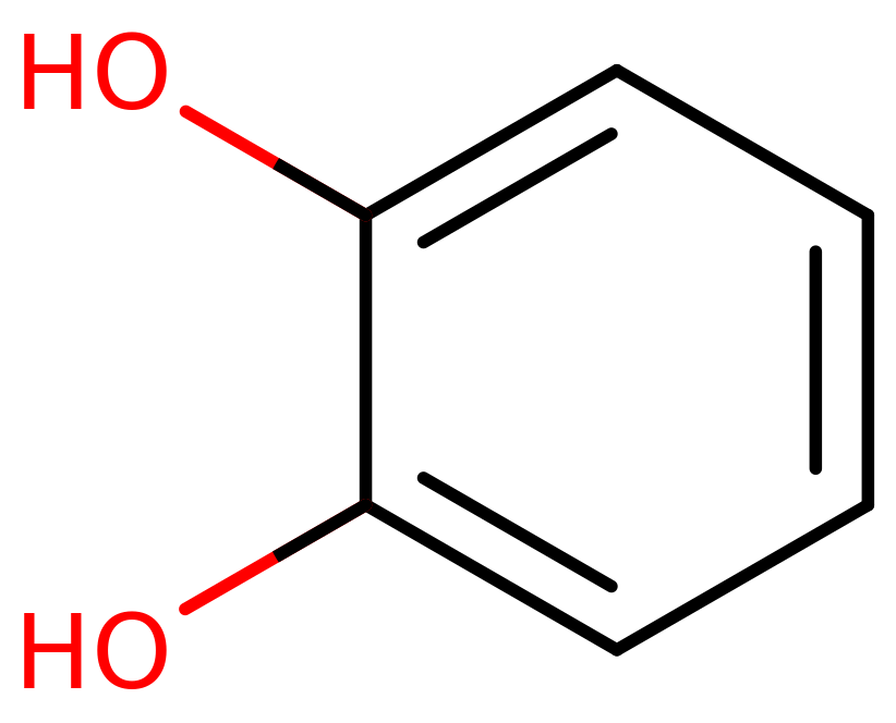 File:Catechol.svg - PsychonautWiki