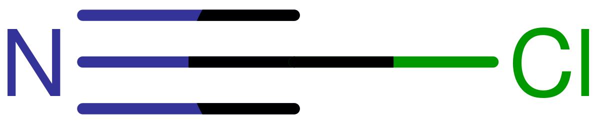 File:Cyanogen chloride.svg - PsychonautWiki