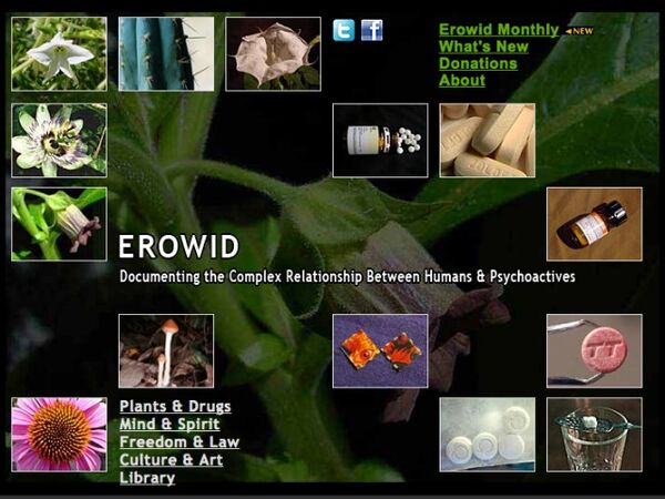 Erowid (website) - PsychonautWiki