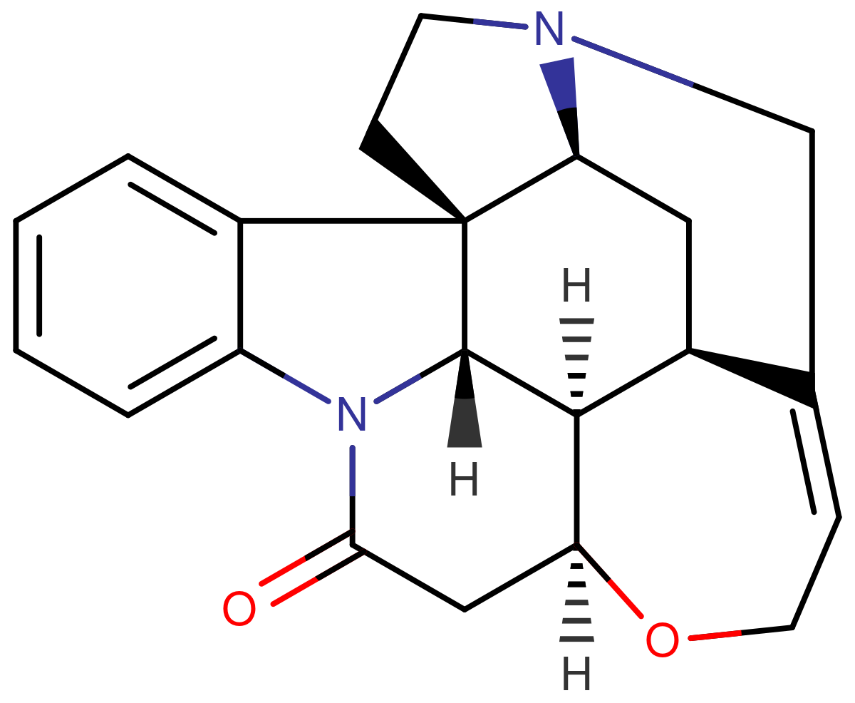 File:Strychnine.svg - PsychonautWiki
